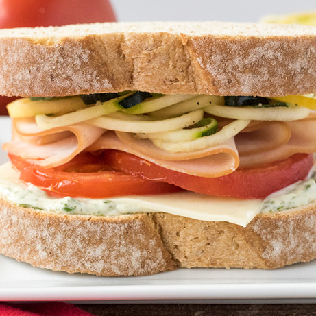 Turkey Pepper Jack Sandwich Recipe | Sara Lee® Bread